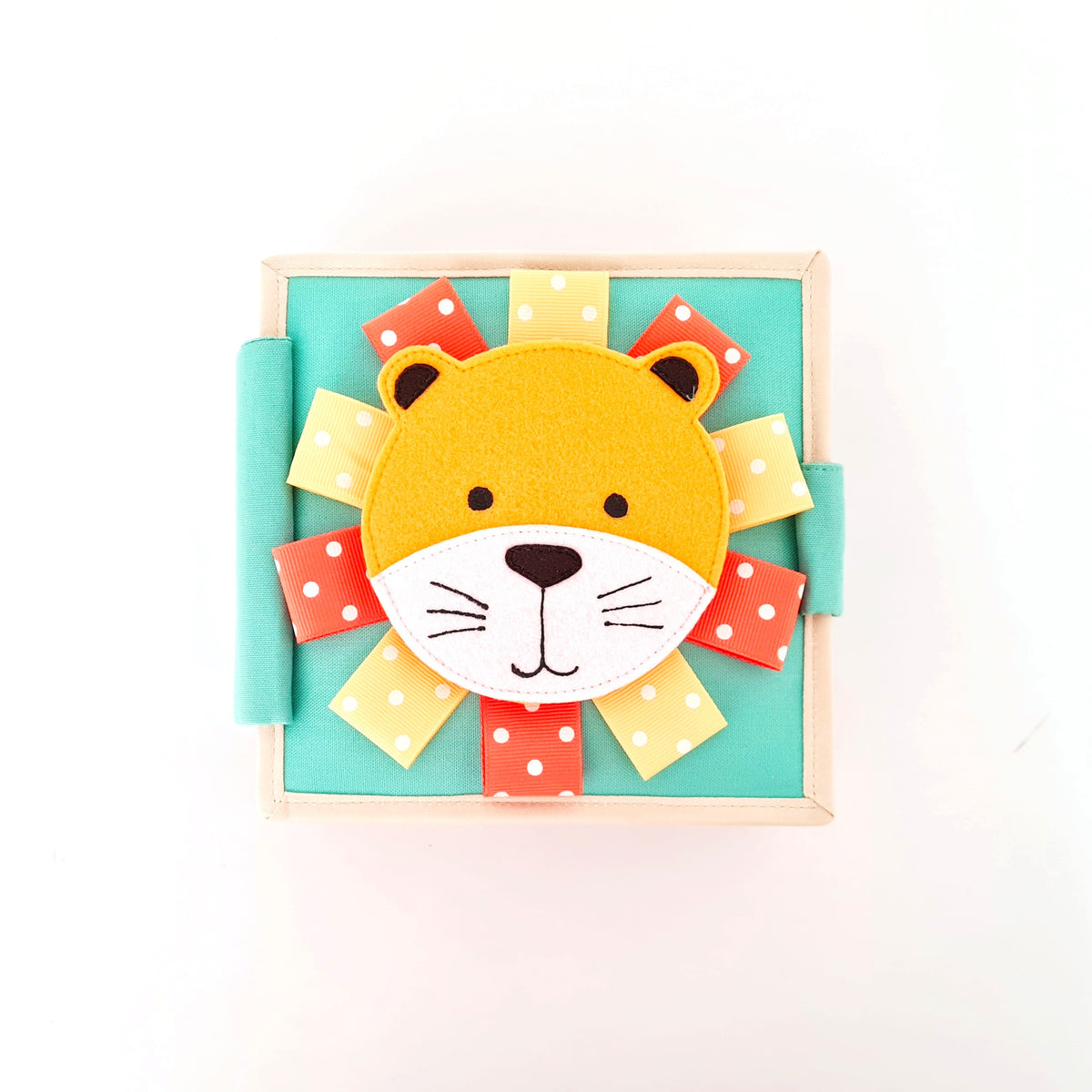 Leo the Lion - Quiet Book (Busy/Felt/Activity Book) | Little Camie