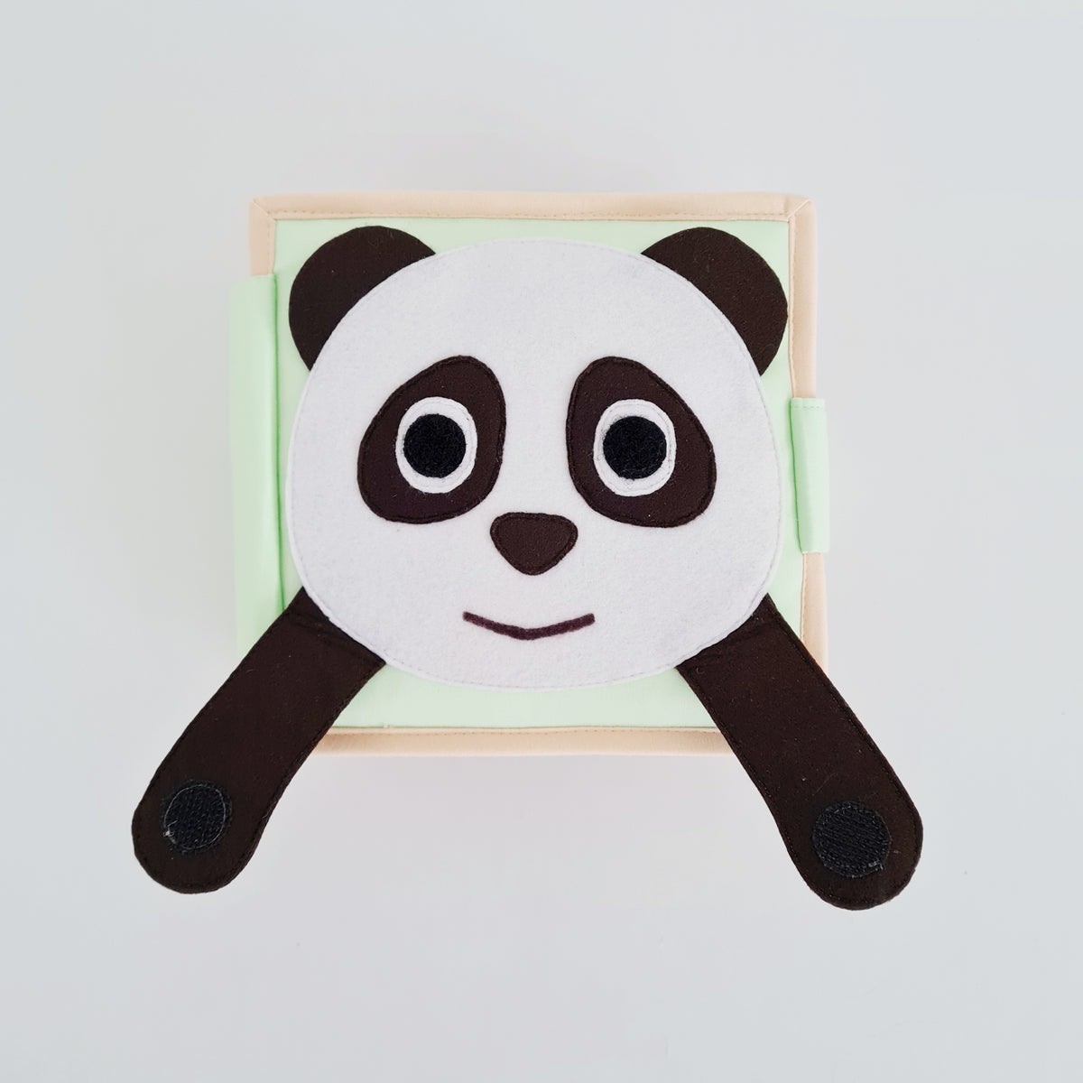 Happy Panda - Quiet Book (Busy/Felt/Activity Book) | Little Camie