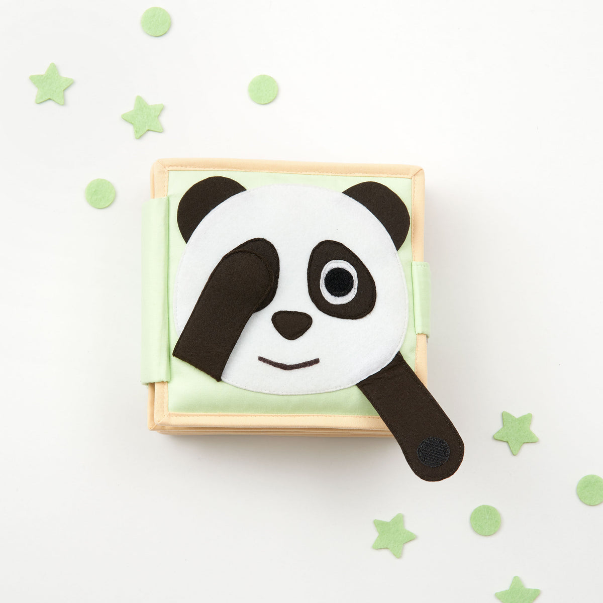 Happy Panda - Quiet Book (Busy/Felt/Activity Book) | Little Camie